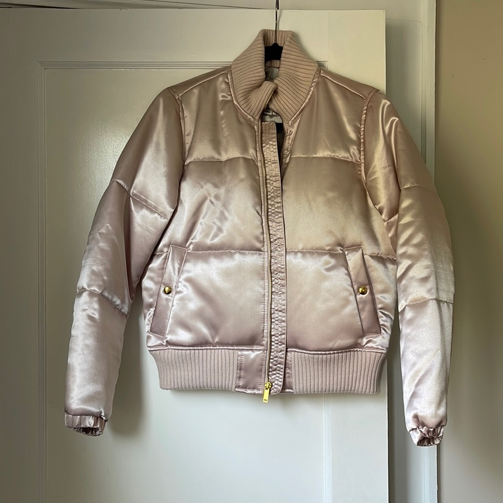 Gap Primaloft Satin Puffer Jacket, Nwot - S - Gem